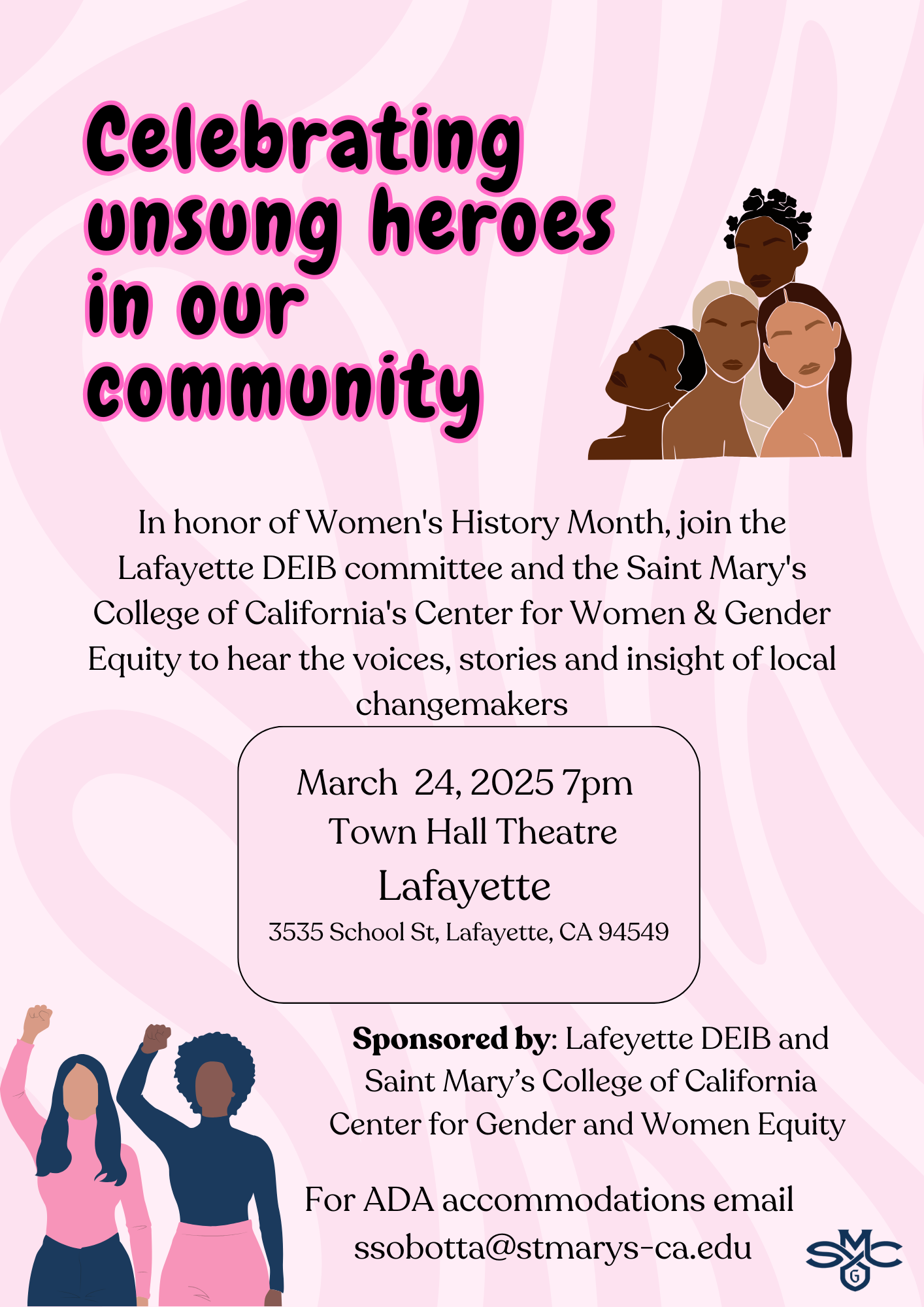 Celebrating Unsung Heroes in the Community: In honor of Women’s History Month | Saint Mary's College